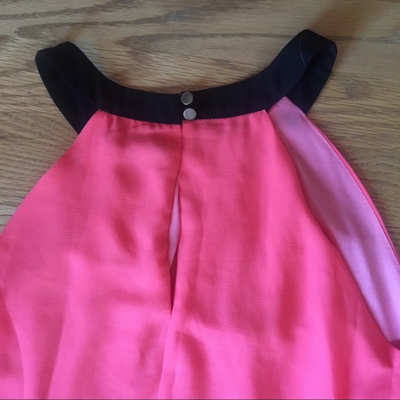 Very J | Dresses | Very J Coral Gathered Halter Shift Dress | Poshmark